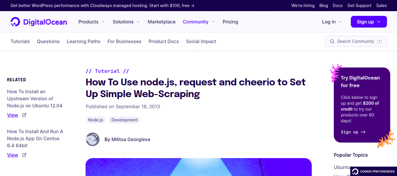 Cheerio Web Crawler Tutorials for September, 2025
