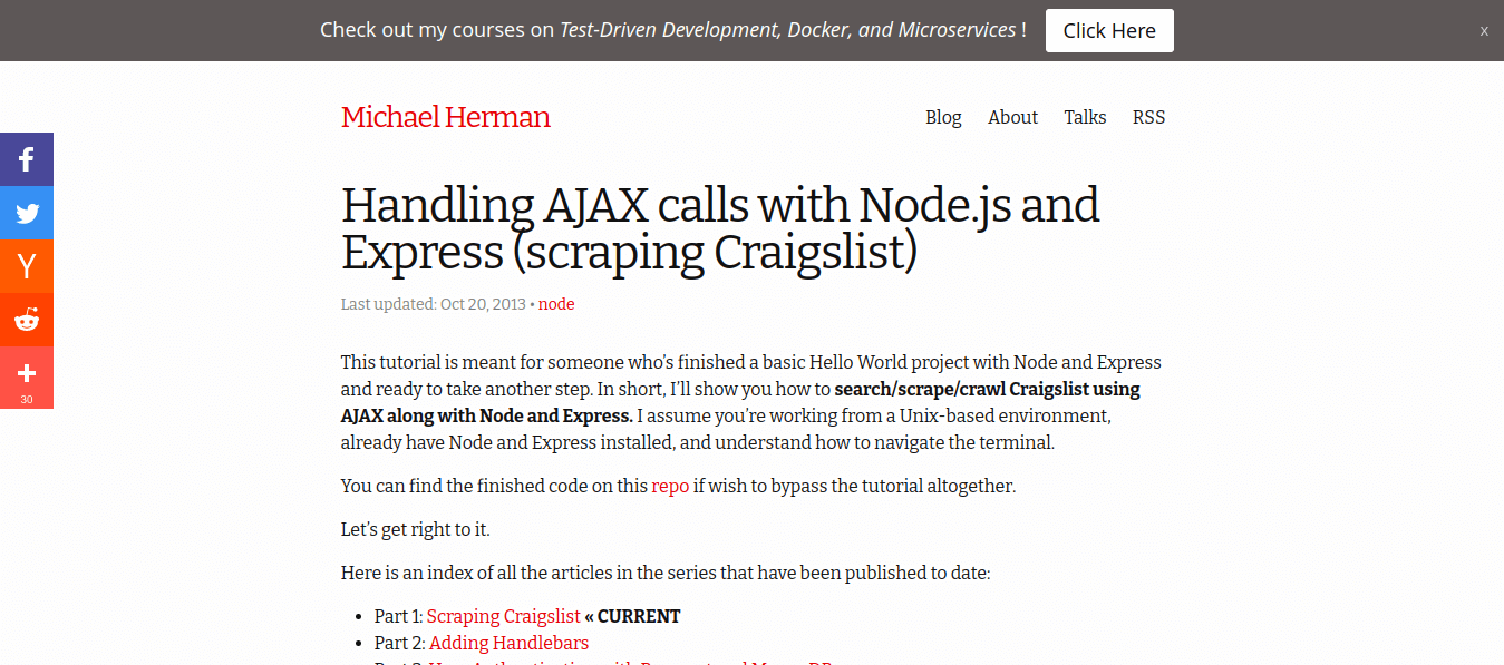 How To Crawl a Site With Node.js in October, 2025