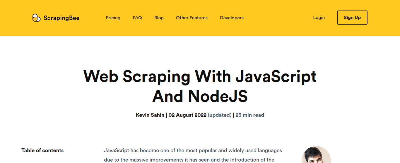 How To Crawl a Site With Node.js in October, 2025