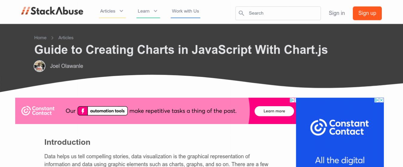 Chart.js | Potent Pages